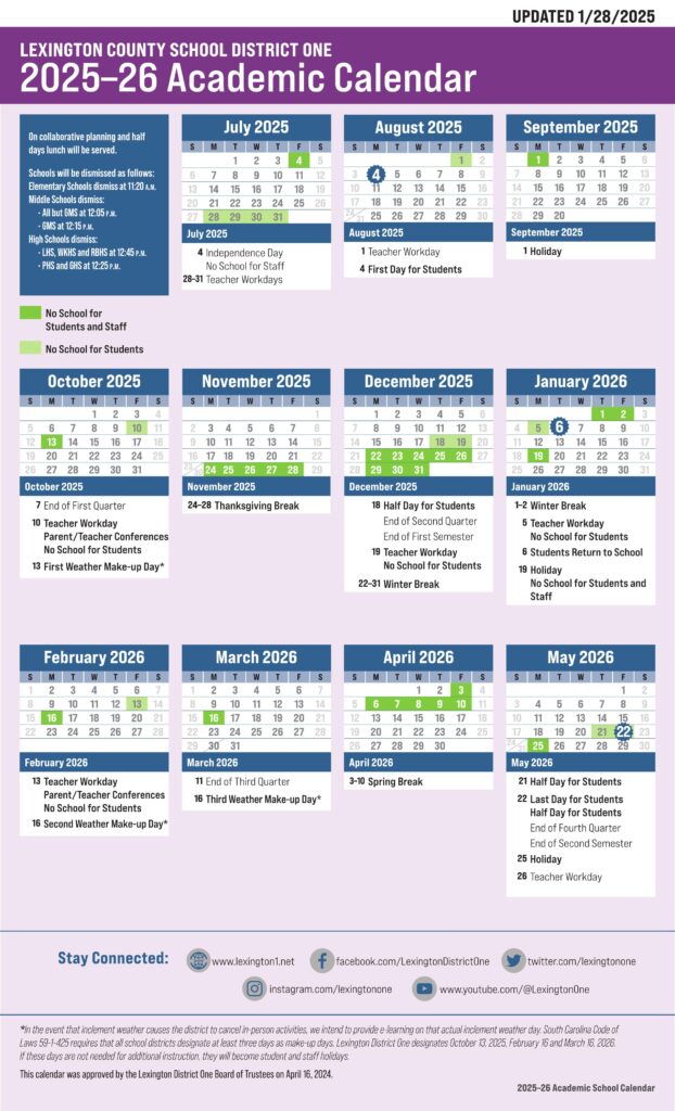Lexington County Schools SC District 1-4 [25-26] - EduCounty