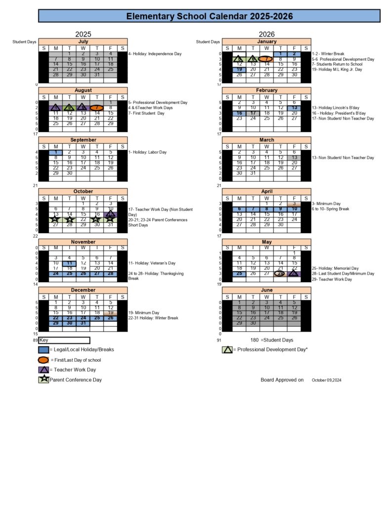 Santa Cruz City Schools SCCS Calendar REVISED 25-26 [pdf] - EduCounty