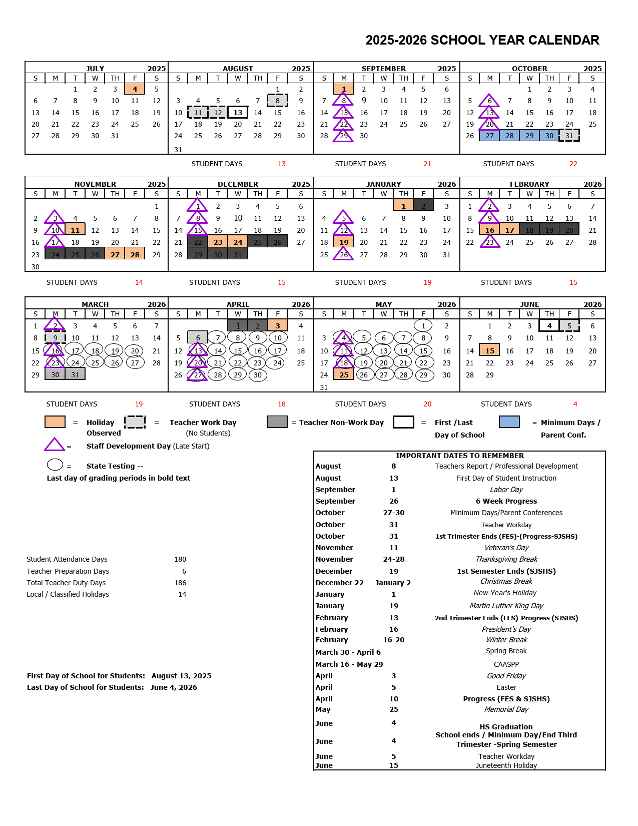 Sierra Unified School Calendar 25-26 [PDF] revised - EduCounty