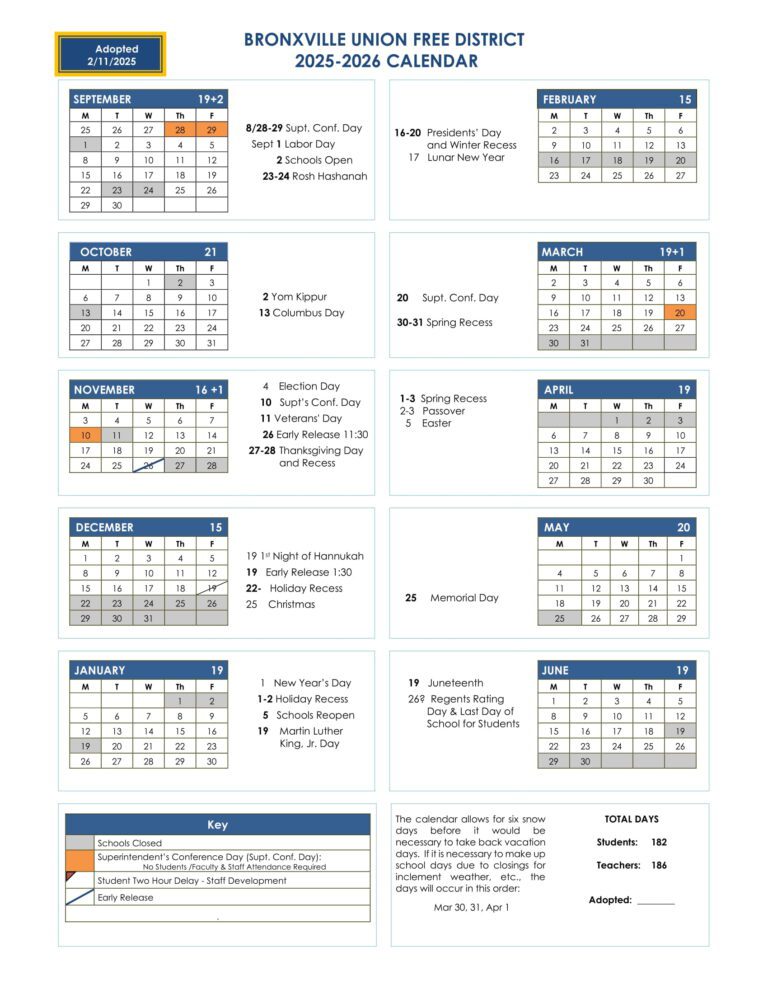 School Calendars - EduCounty