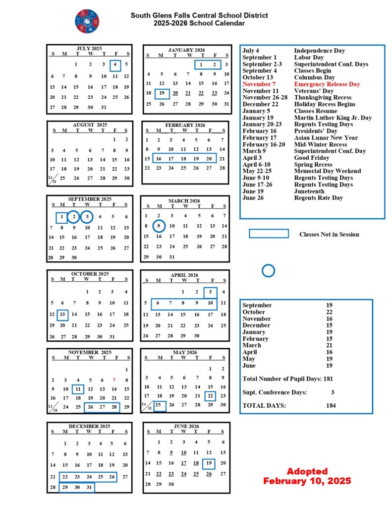 South Glens Falls Central School District 25-26 revised [PDF] - EduCounty