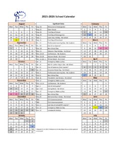 Cheney Public Schools WA Calendar 25-26 Revised [PDF] - EduCounty