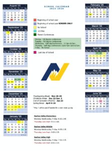 Naches Valley Schools wa Calendar 25-26 Revised [PDF] - EduCounty