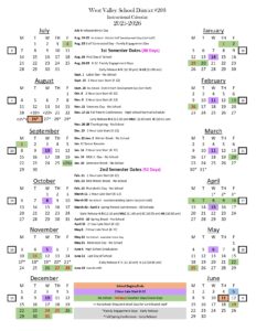 West Valley School District WA Calendar 25-25 Revised [PDF] - EduCounty