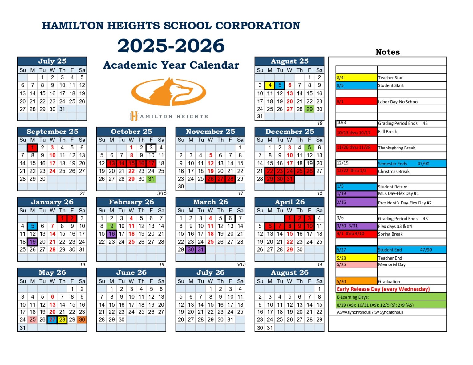 Hamilton Heights School Coporation 25-26 Revised [pdf] - EduCounty