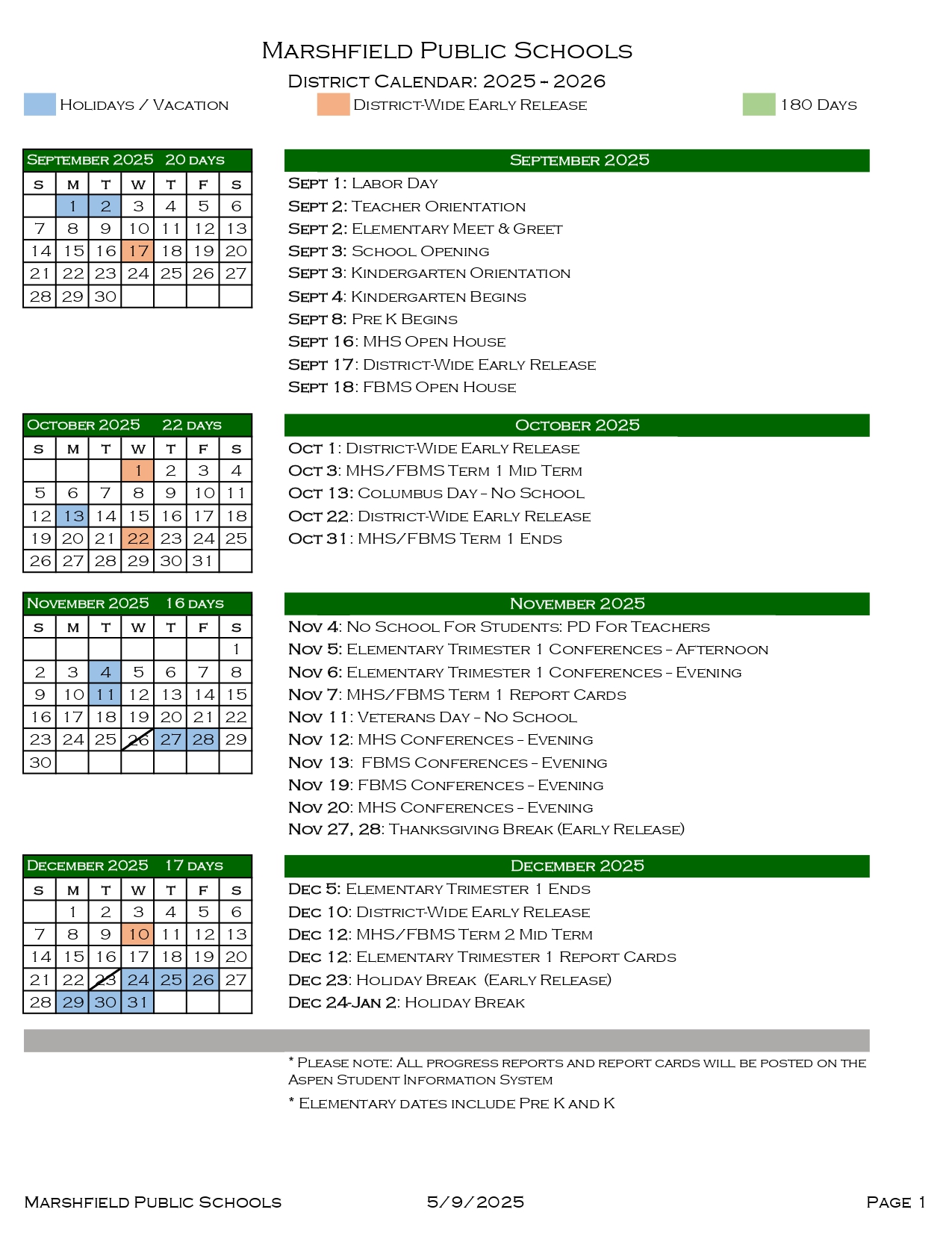 Marshfield Public Schools 25-26 Revised PDF - EduCounty