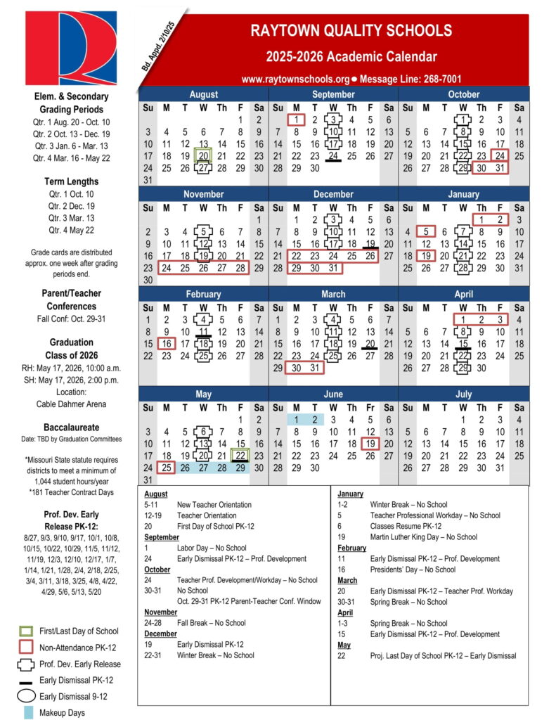 School Calendars - EduCounty