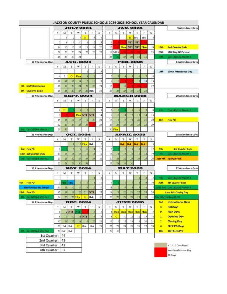 Jackson County Public Schools ky Calendar 25-26 Revised [pdf] - EduCounty